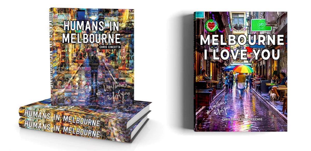 "HUMANS IN MELBOURNE" AND "MELBOURNE I LOVE YOU" BOOK COMBO ...